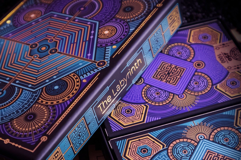 The Labyrinth Series - Maze-Inspired Artistic Playing Cards | Limited ...