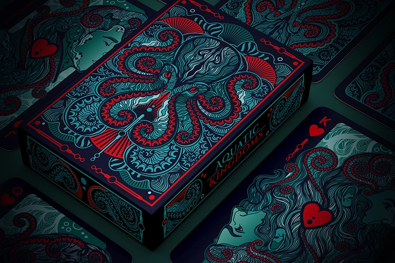 Aquatic Kingdoms Series - Unique Artistic Playing Cards | Limited ...